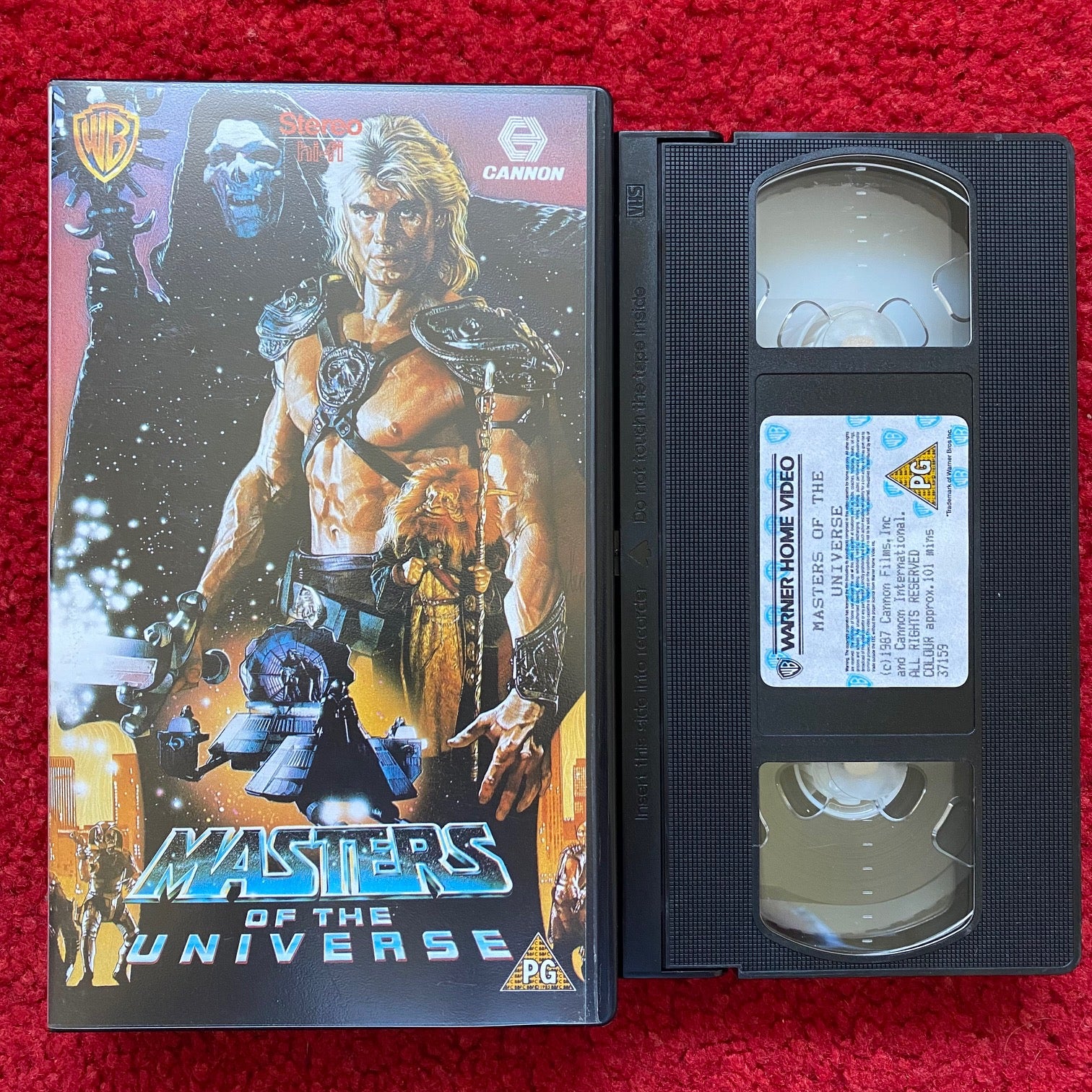 Masters Of The Universe VHS Video (1987) PES37159 – Horror Stock
