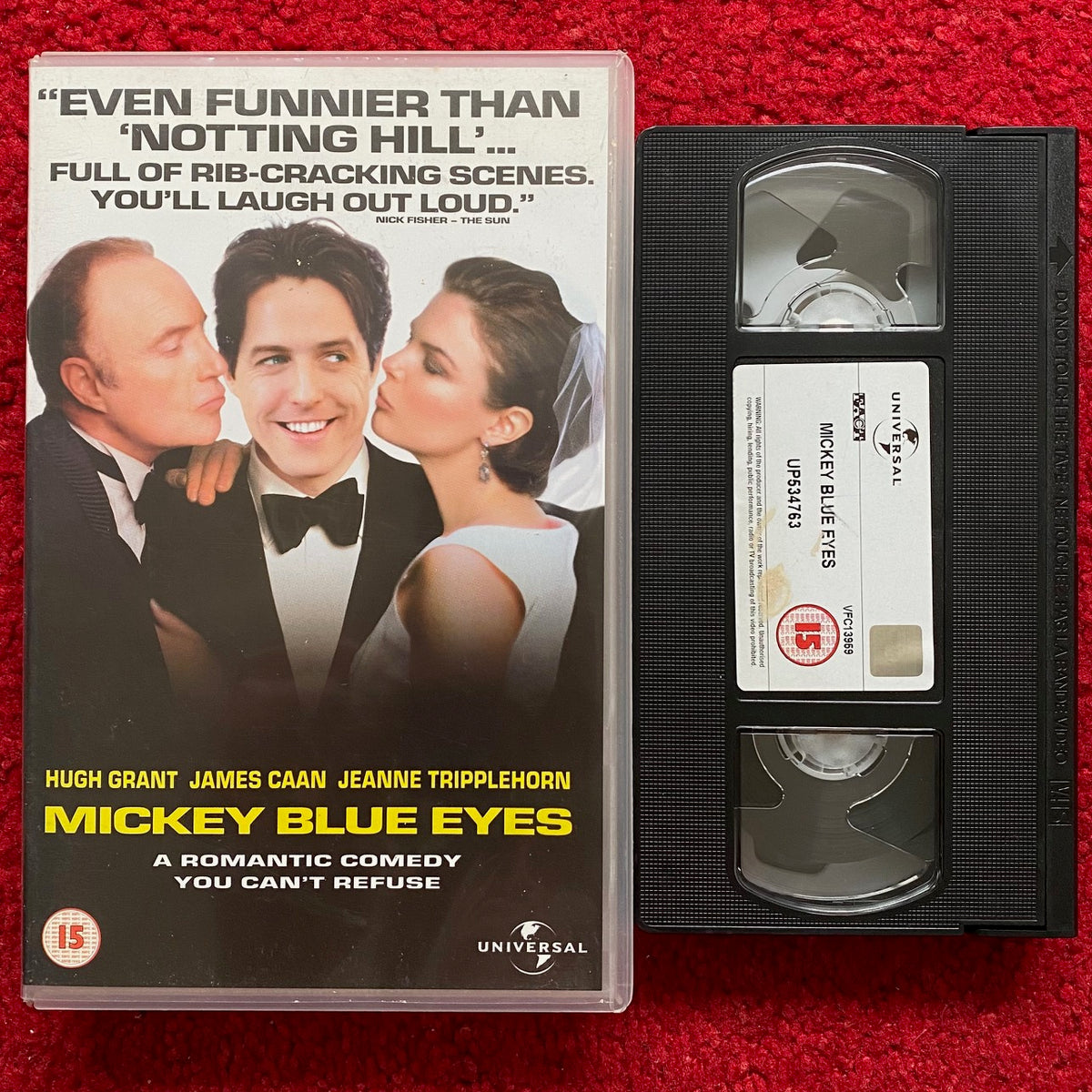 Mickey Blue Eyes Dvd Cover