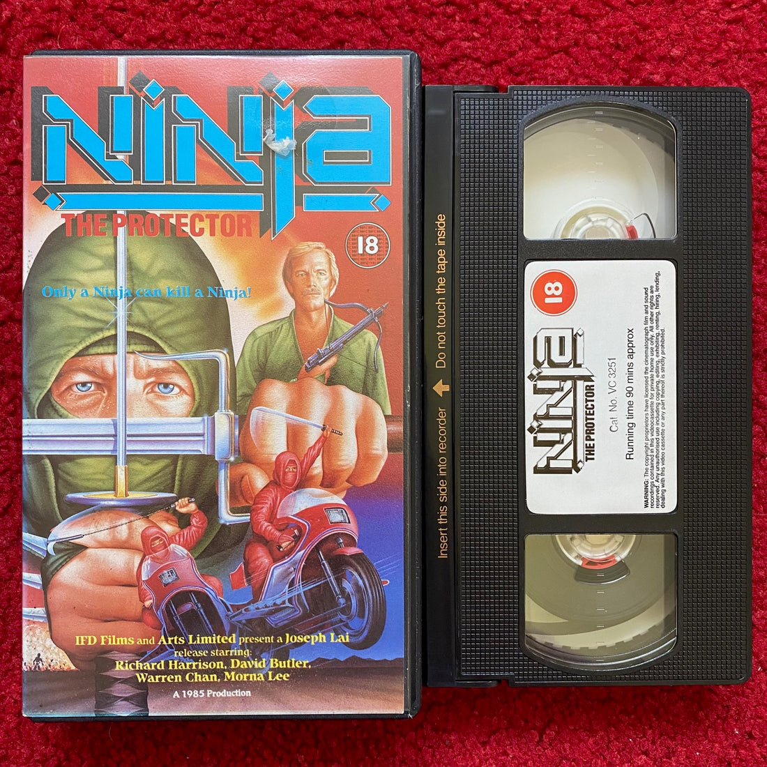 Ninja The Protector VHS Video (1986) VC3251 – Horror Stock