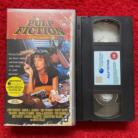 Pulp Fiction VHS Video (1994) D436142 – Horror Stock