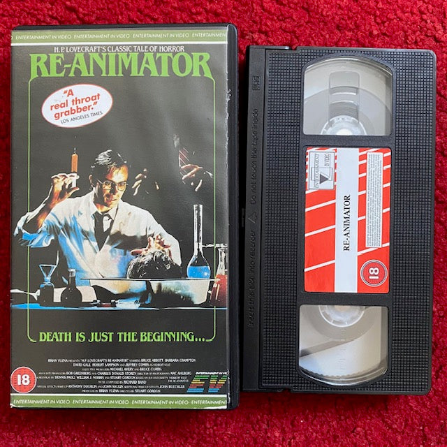 Re-Animator VHS Video (1985) EVS1012 – Horror Stock