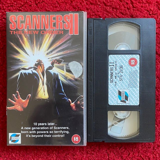 Scanners II: The New Order VHS Video (1991) STV2136 – Horror Stock