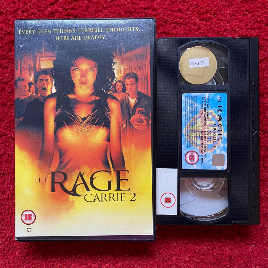 The Rage: Carrie 2 Ex Rental VHS Video (1999) V057268 – Horror Stock