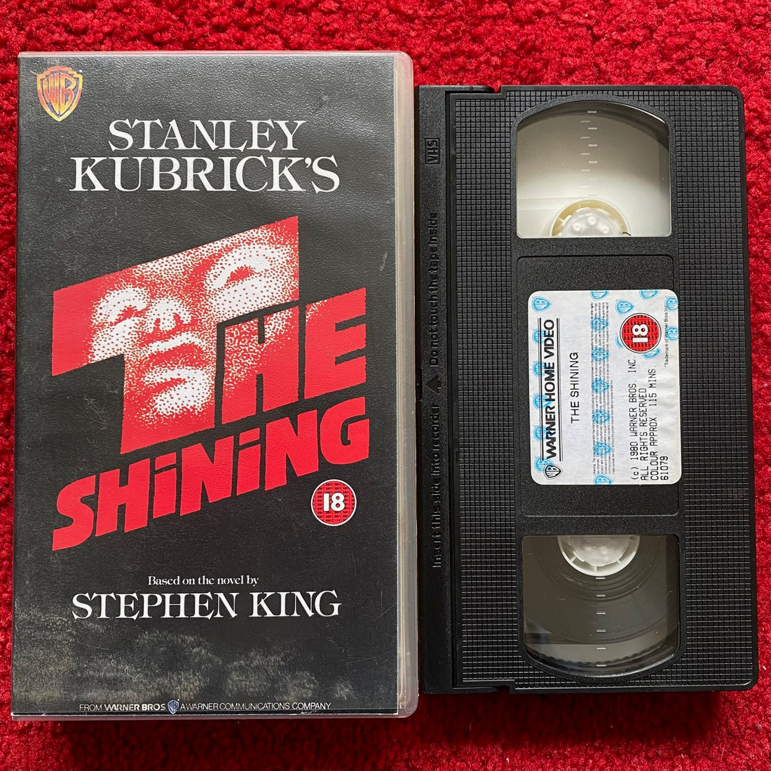 The Shining VHS Video (1980) PES61079 – Horror Stock