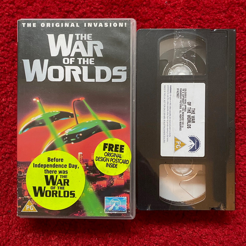 War Of The Worlds (Brand New and Sealed) VHS Video (1952) VHR4451 ...
