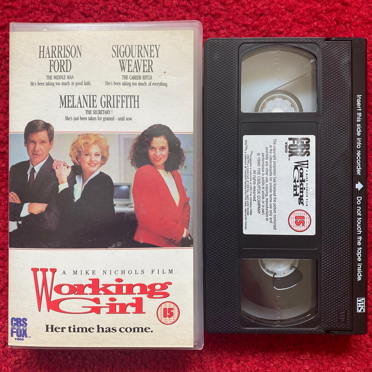 Working Girl VHS Video (1988) 1709 – Horror Stock